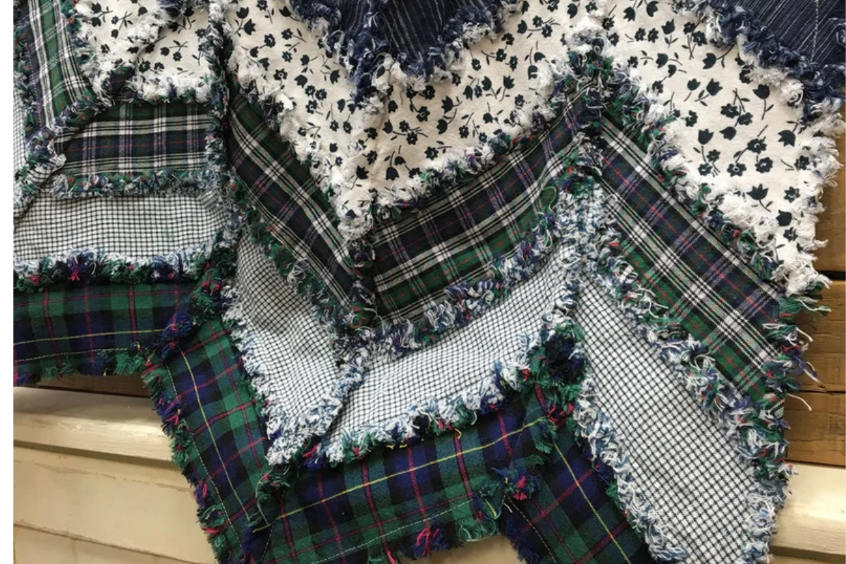 Rag Quilt Pattern Ideas - Quilt Backing Calculator