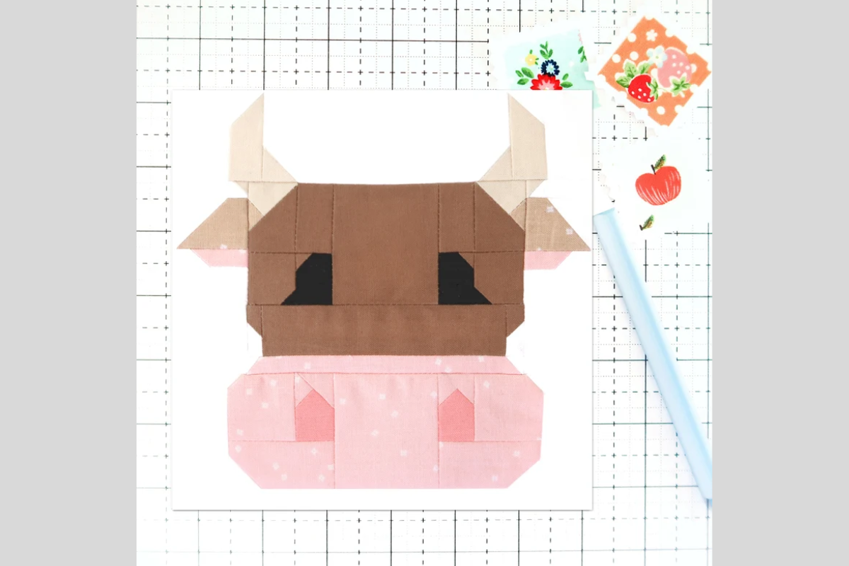 Cow Quilt Block Patterns - Quilt Backing Calculator