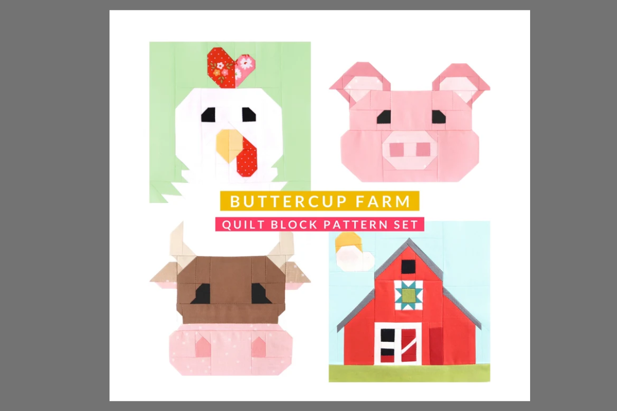 Farm Quilt Block Ideas - Quilt Backing Calculator