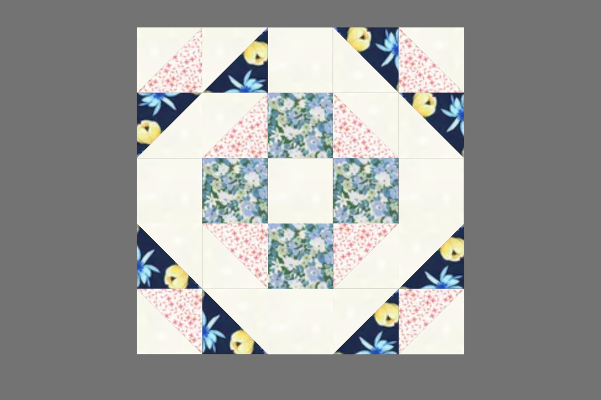 Wedding Rings Quilt Block - Quilt Backing Calculator
